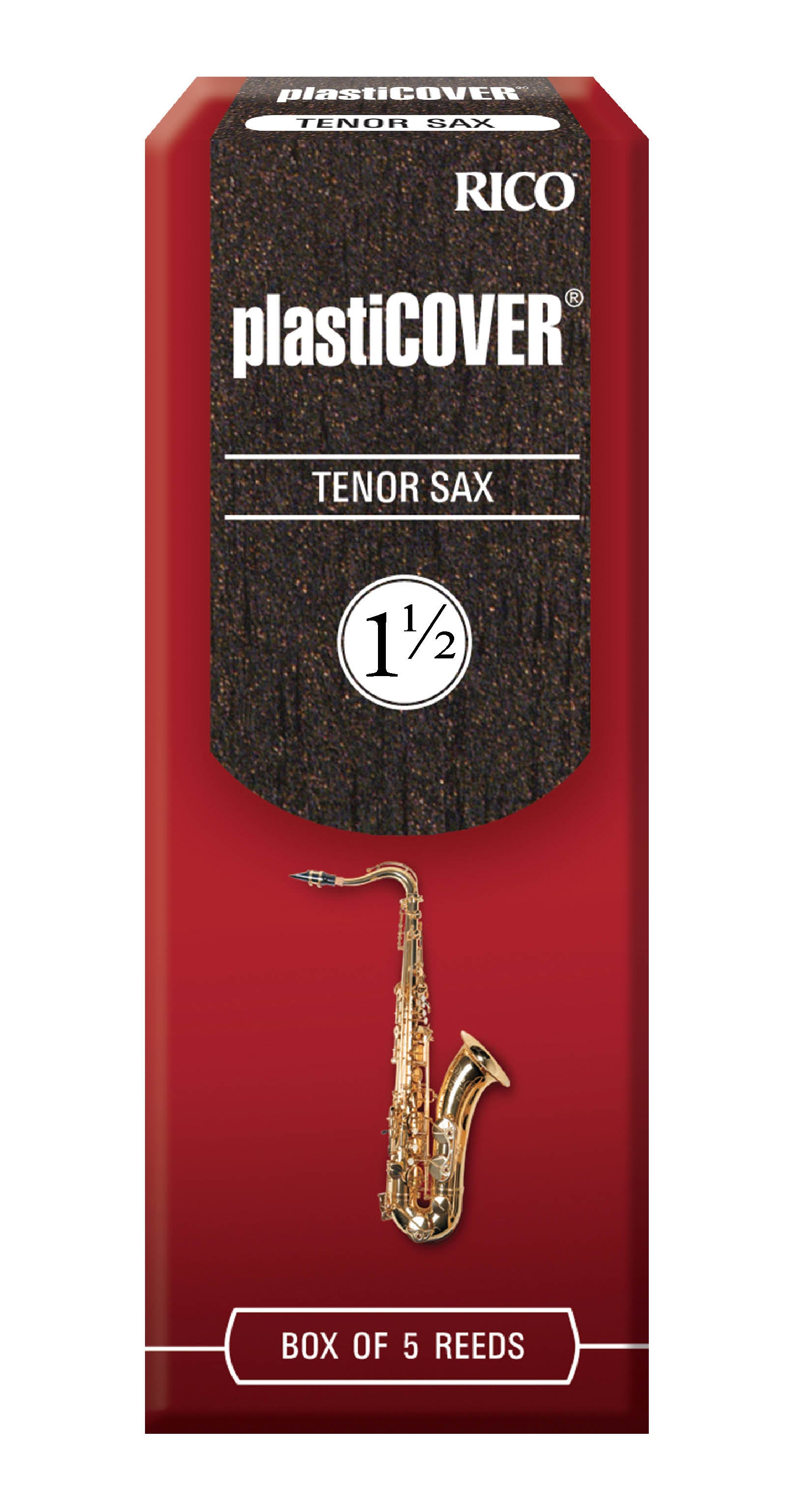 Plasticover Bb Tenor Saxophone Reeds (5 Pack) – John Packer